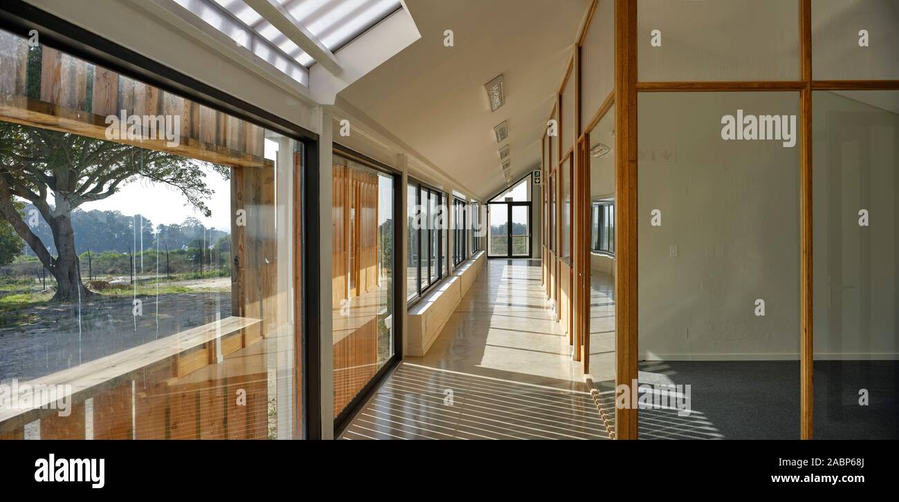 Office corridor towards main reception. SAN Parks Tokai Offices Table ...