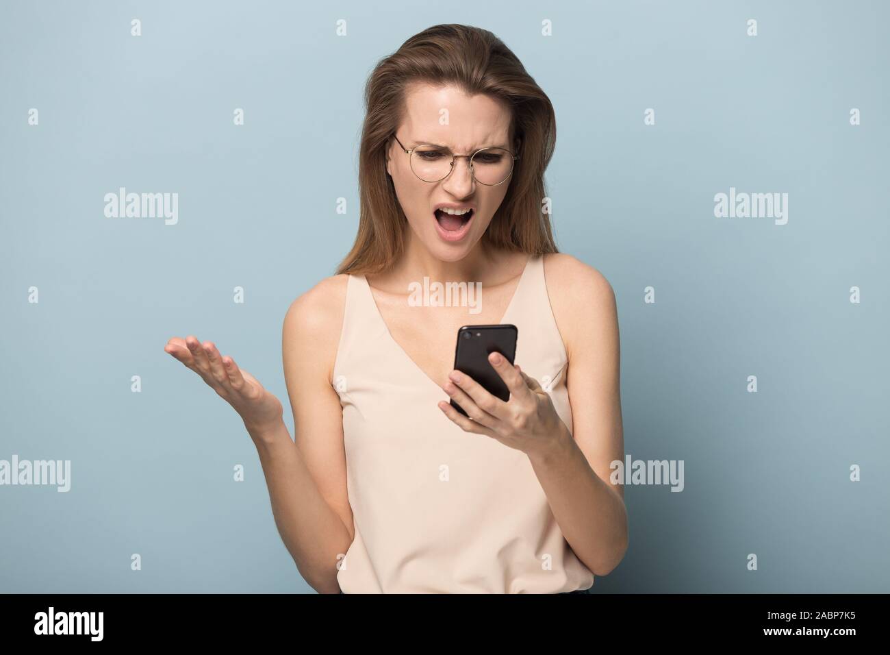 Angry reading hi-res stock photography and images - Alamy