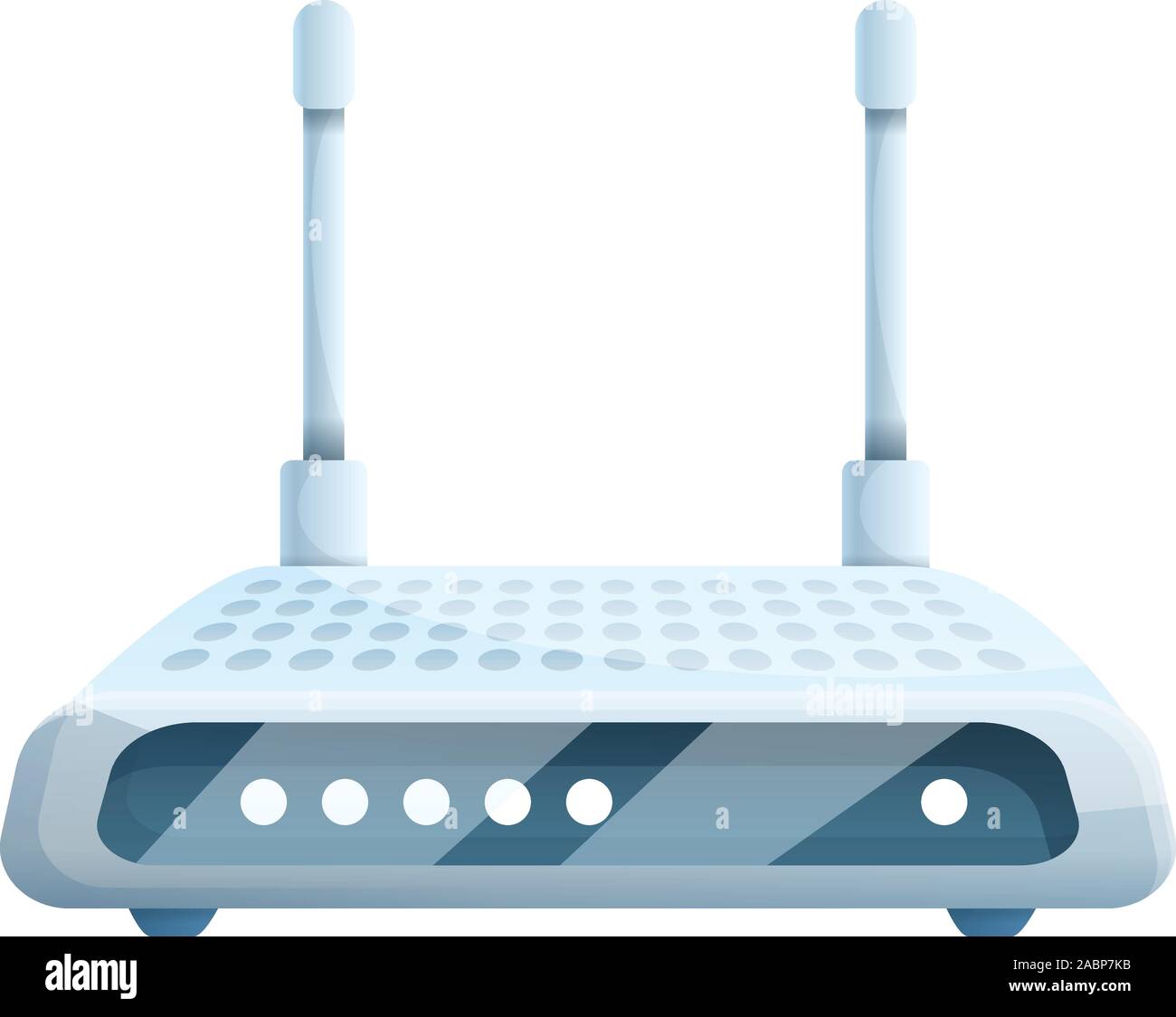 Connection router icon. Cartoon of connection router vector icon for ...