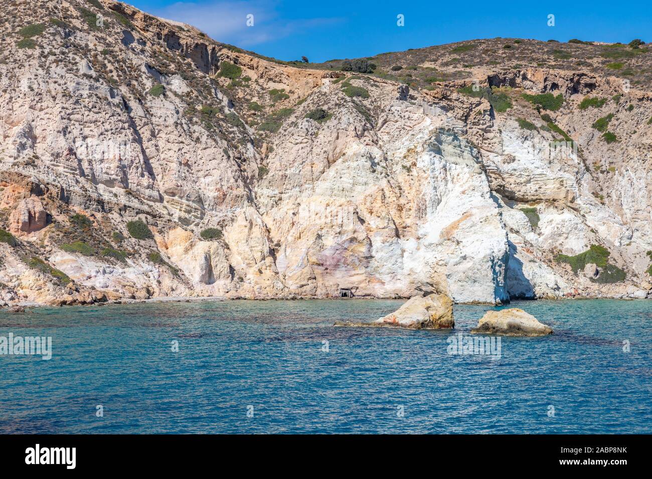 Firopotamos beach milos hi-res stock photography and images - Alamy