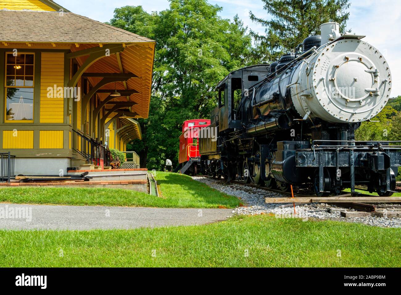 American Steam Locomotive 1800s High Resolution Stock Photography and Images - Alamy
