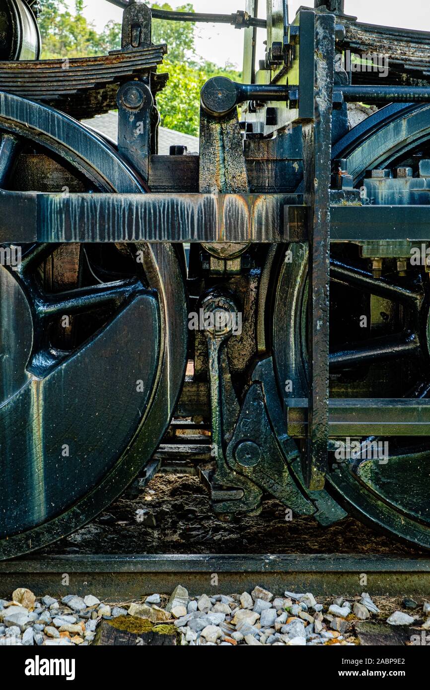 HBMT Baldwin Steam Locomotive No 38, Train Station Museum, Bloody Run ...