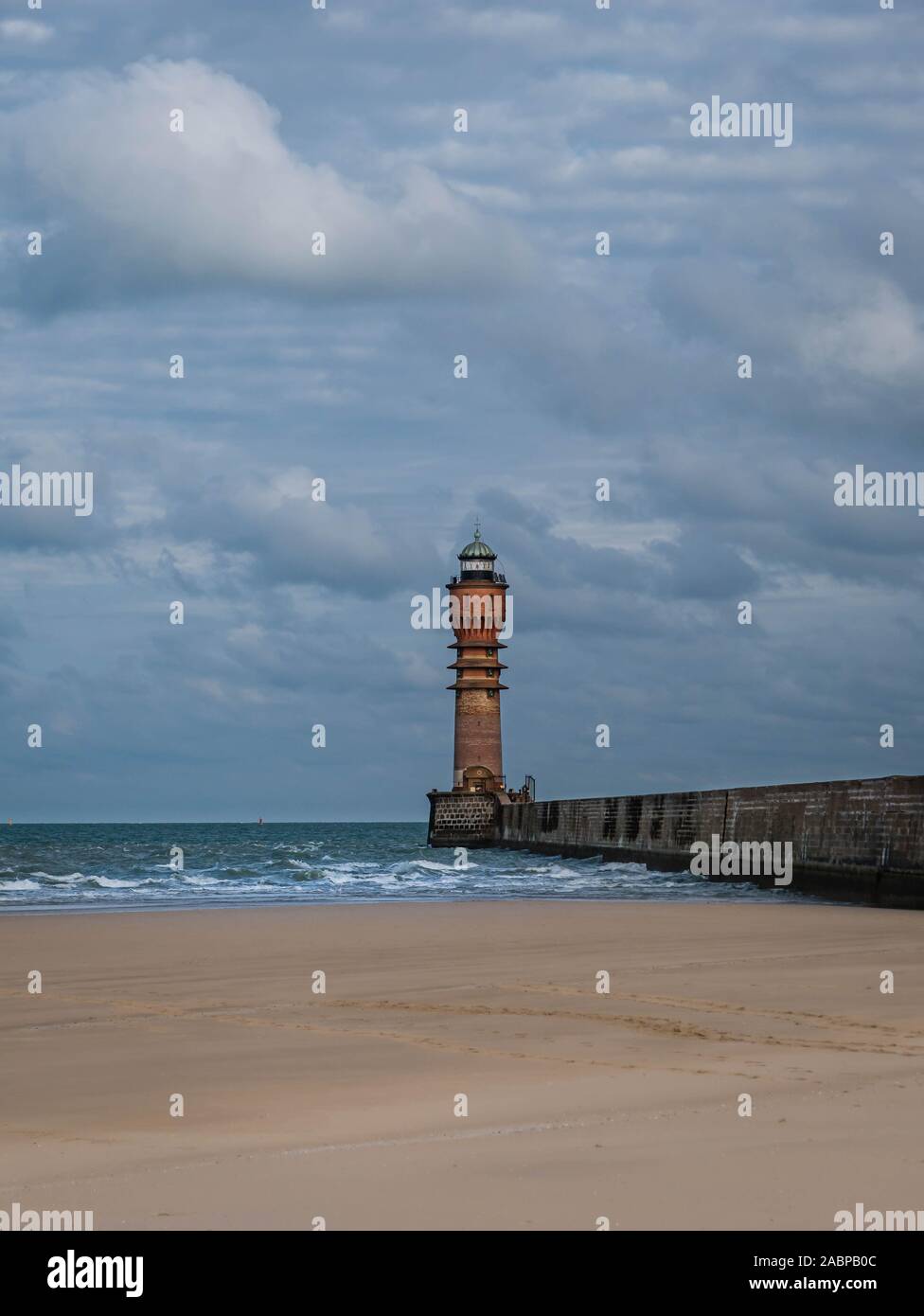 View of the pier and the lighthouse hi-res stock photography and images ...