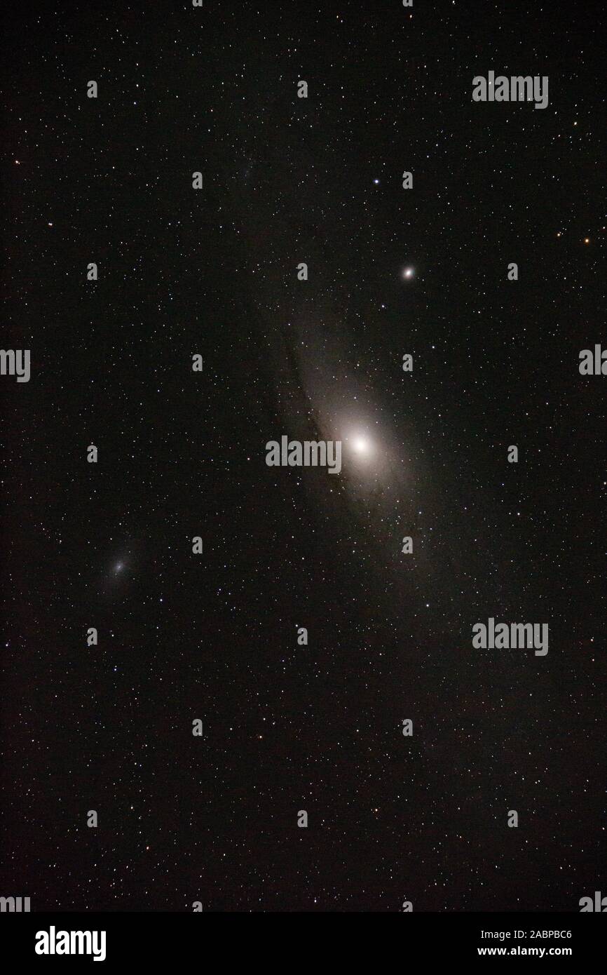 Andromeda Galaxy, Great Andromeda Nebula, M31 or NGC 224, Namibia Stock Photo - Alamy