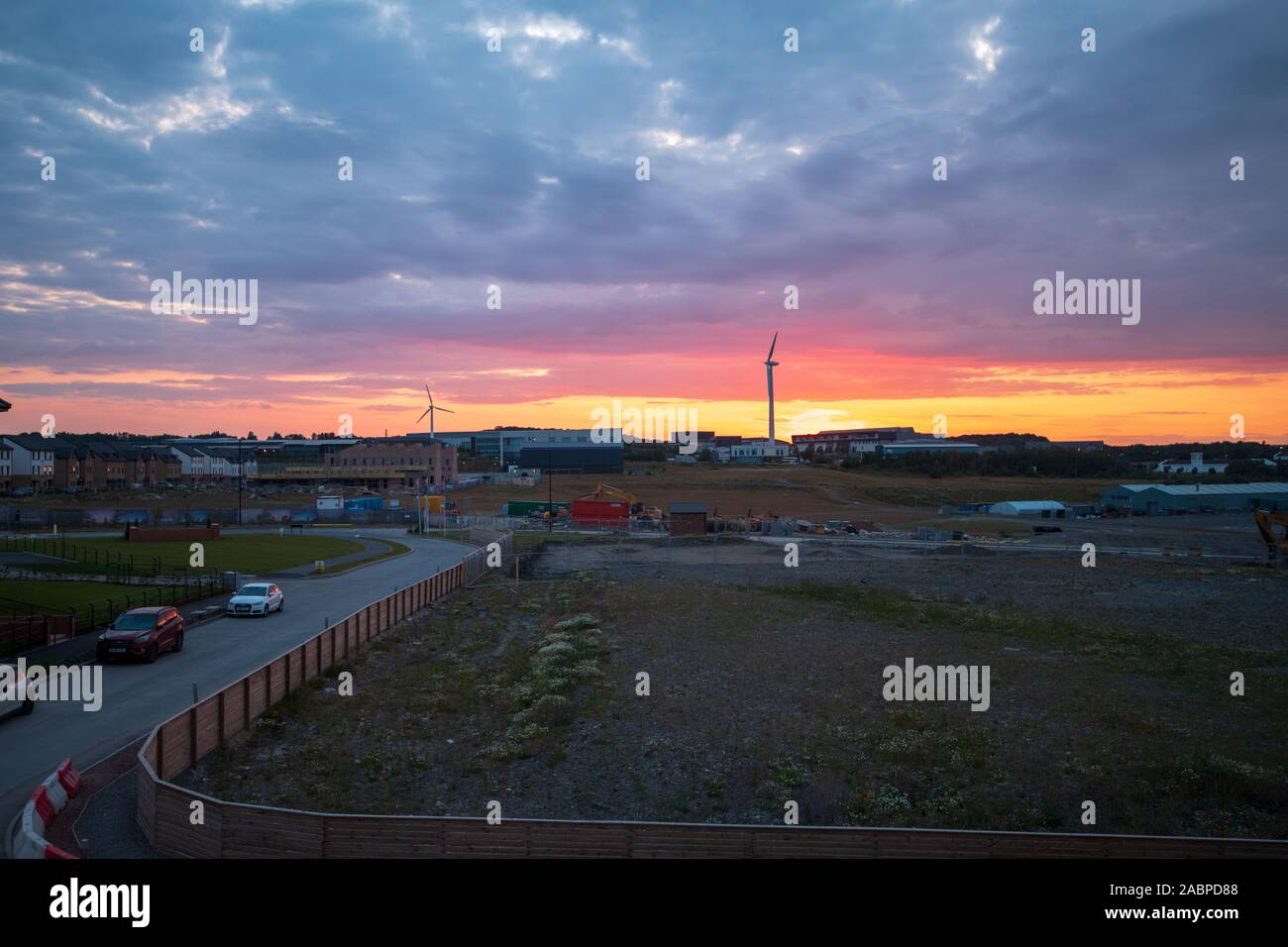 Land cleared and ready for a new school to be built at the Waverley ...