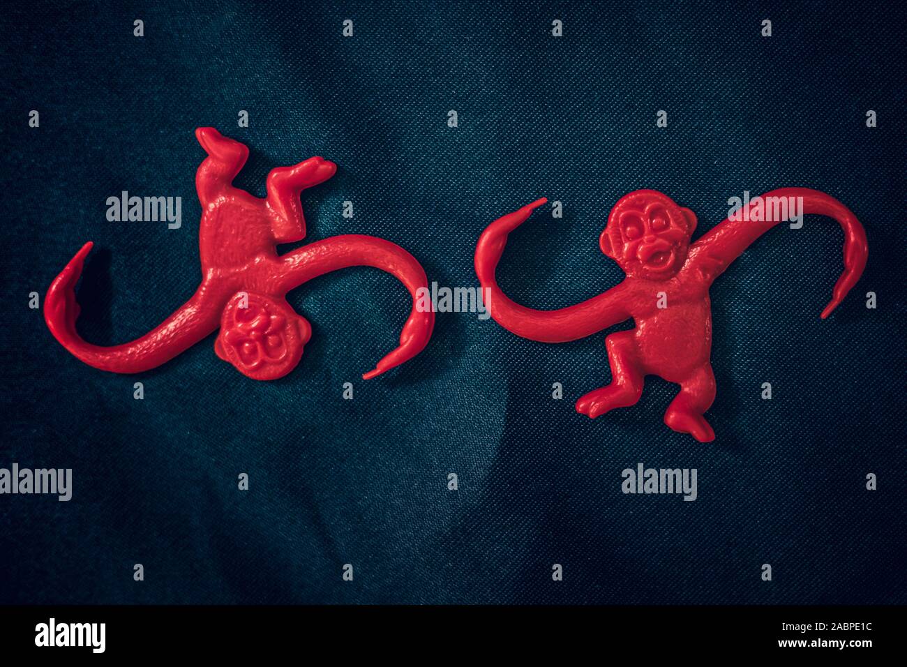 society groups represented with a barrel of monkeys Stock Photo - Alamy