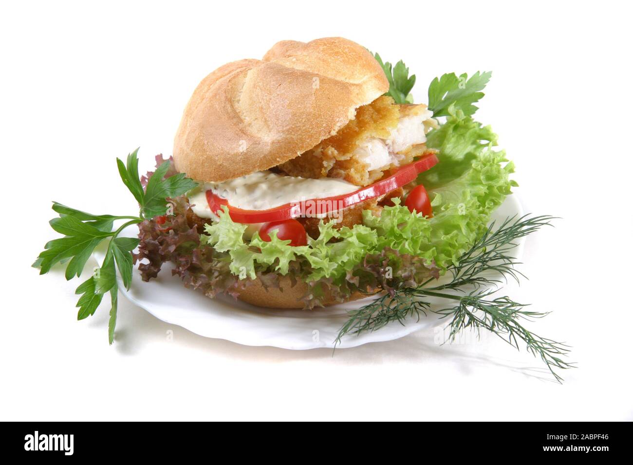 Chickenburger hi-res stock photography and images - Alamy