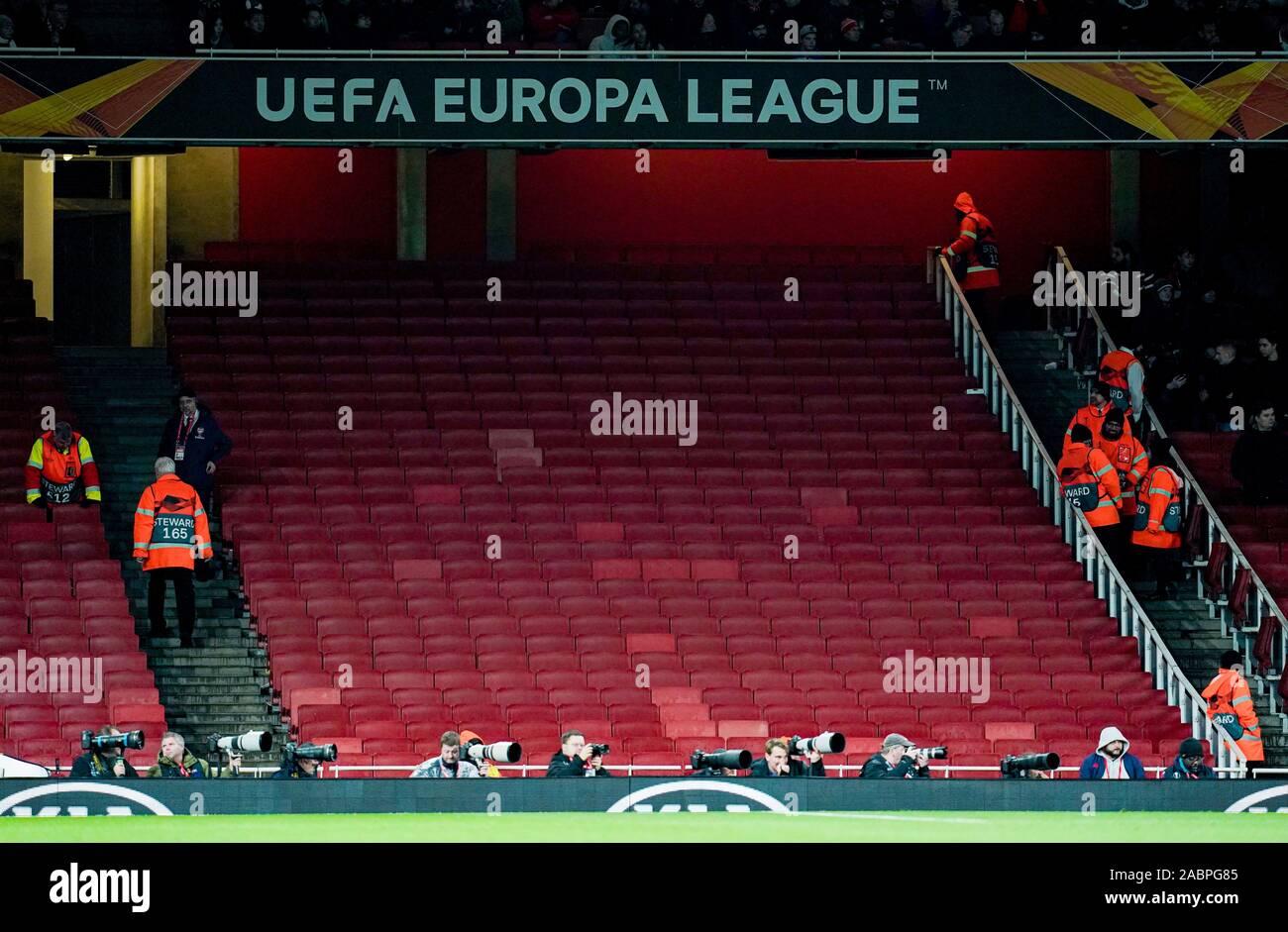 London, UK. 28th Nov, 2019. Soccer: Europa League, Group stage, Group F ...