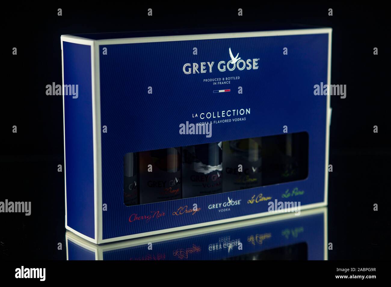 Miniature Grey Goose Stock Photo - Alamy