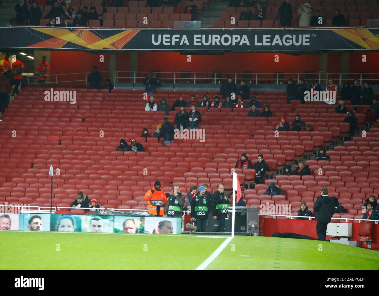 Emirates Stadium Arsenal Empty High Resolution Stock Photography and ...