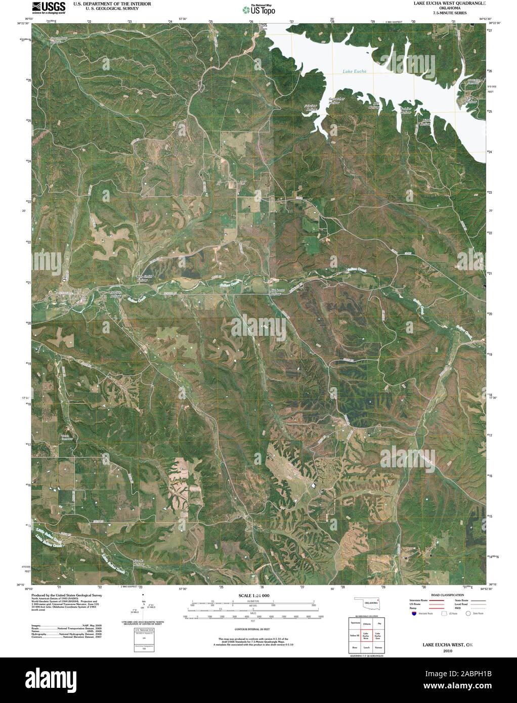 Lake eucha west hi-res stock photography and images - Alamy