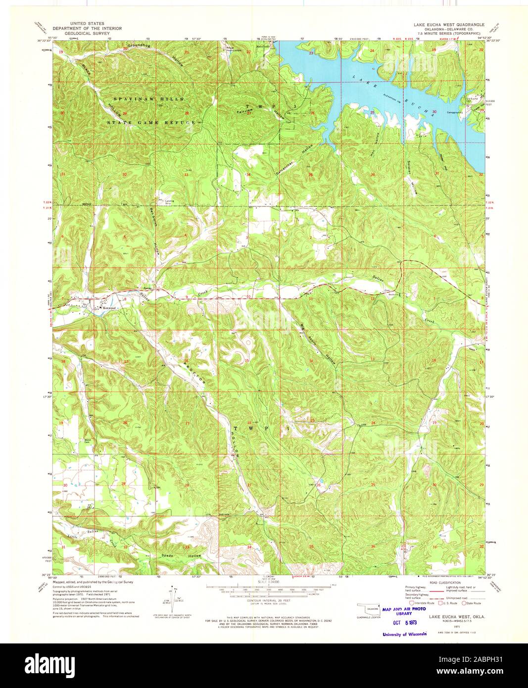 Lake eucha west hi-res stock photography and images - Alamy