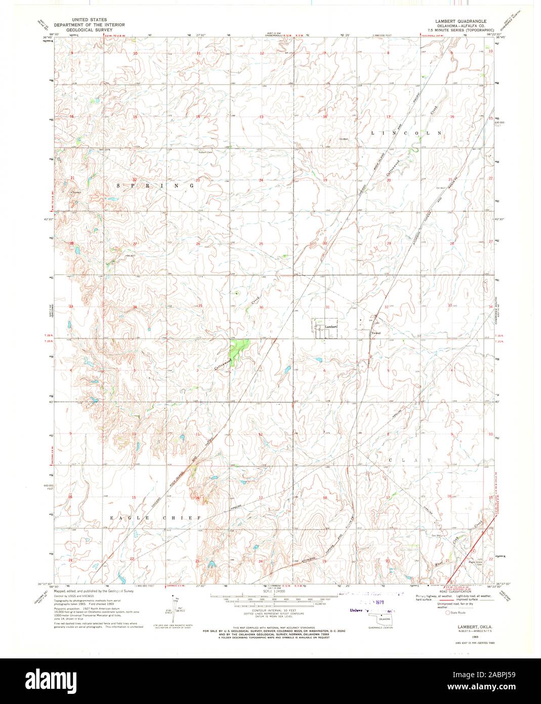 Lambert map Cut Out Stock Images & Pictures - Alamy