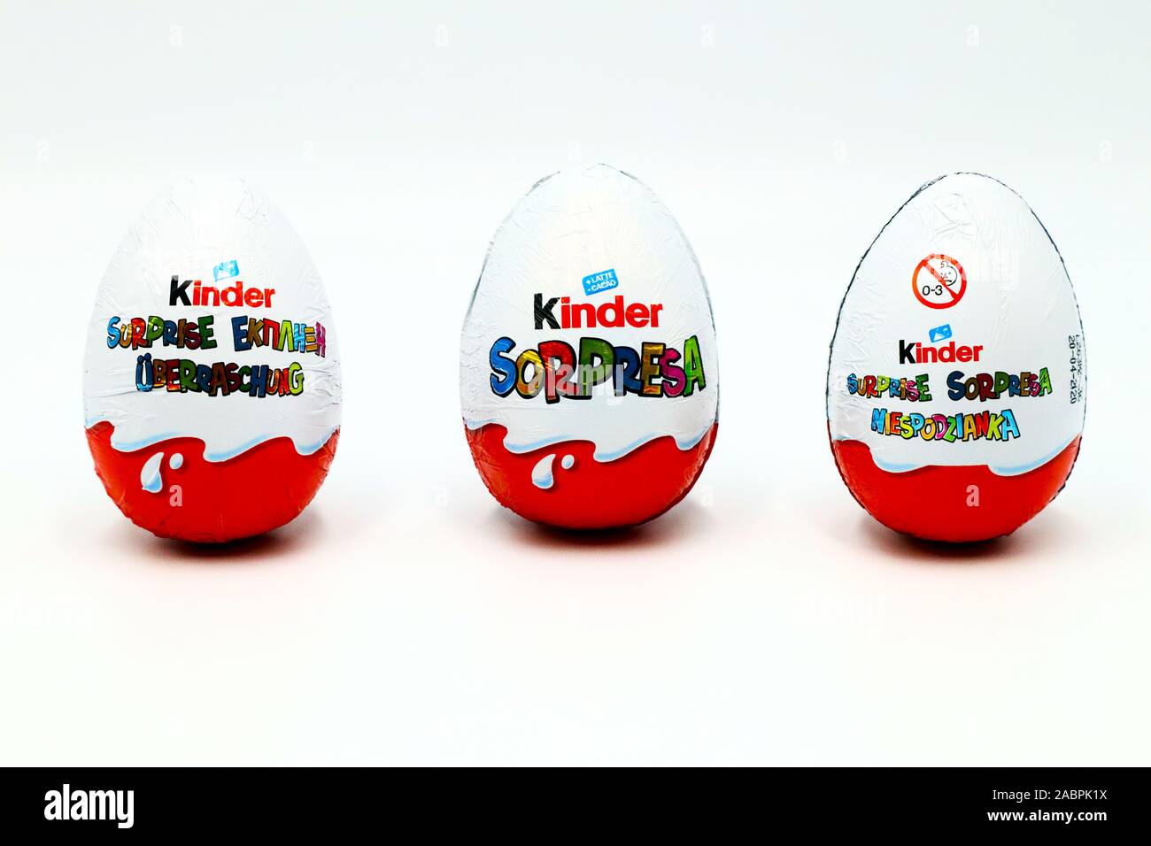 Kinder Surprise Chocolate Eggs. Kinder Surprise is a brand of products ...