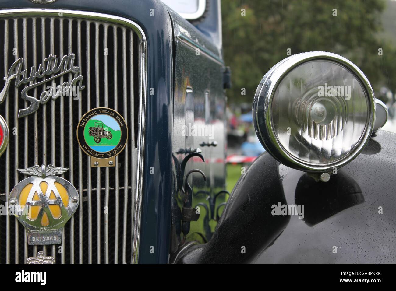 Austin 7 grill badges hi-res stock photography and images - Alamy