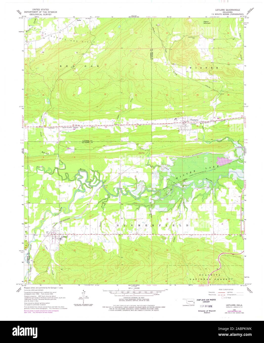 Leflore map hi-res stock photography and images - Alamy