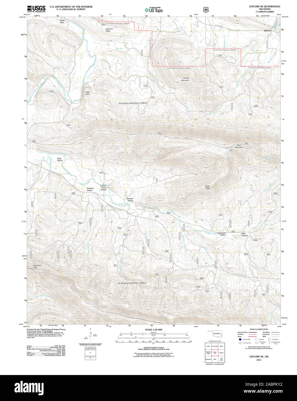 Leflore map hi-res stock photography and images - Alamy