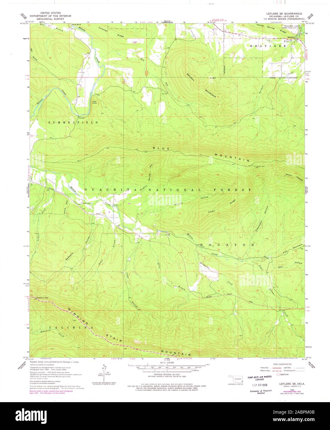 Leflore map hi-res stock photography and images - Alamy