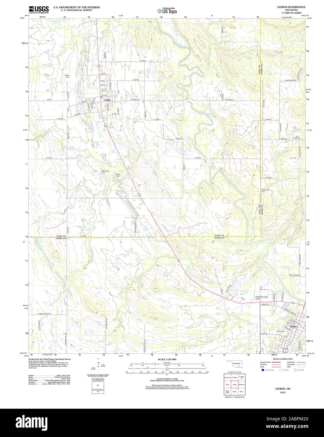Lehigh map hi-res stock photography and images - Alamy