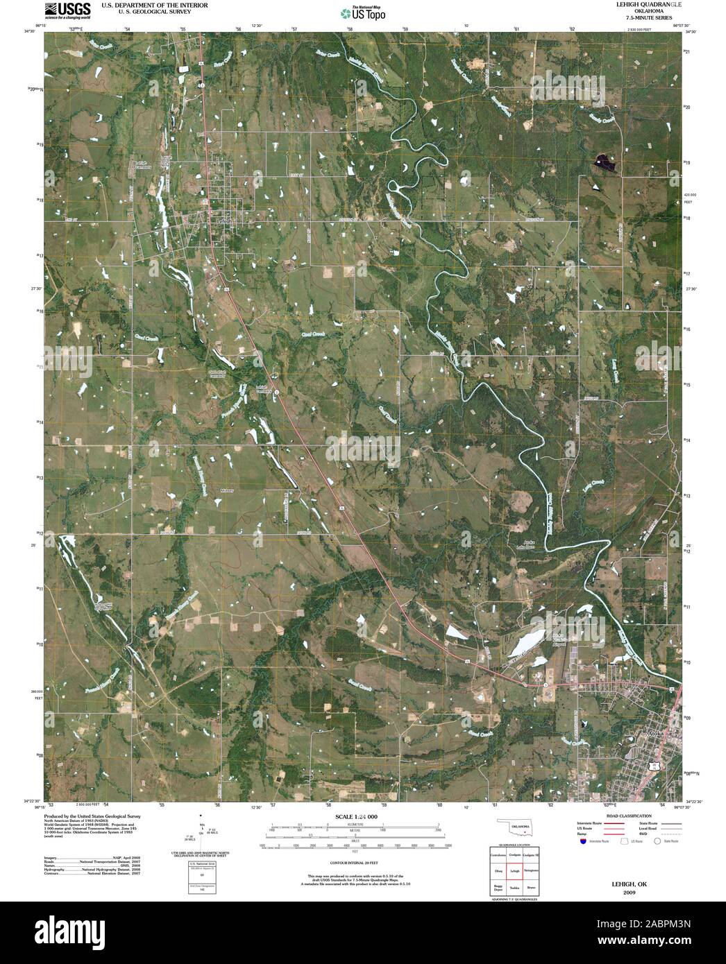 Lehigh map hi-res stock photography and images - Alamy