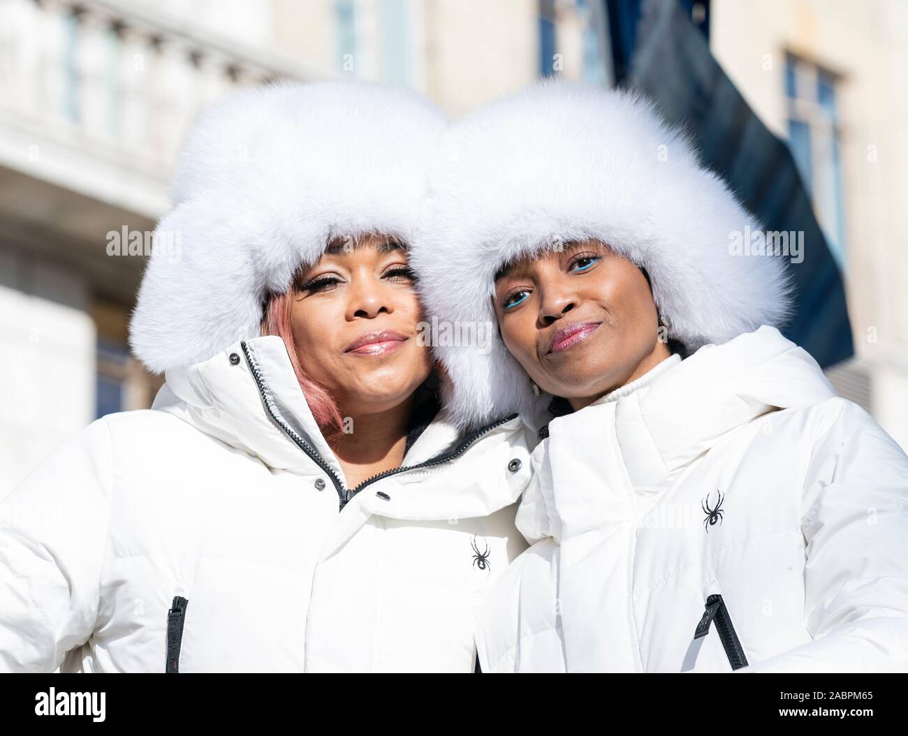 New York, NY - November 28, 2019: Tionne T-Boz Watkins, Rozonda Chilli ...