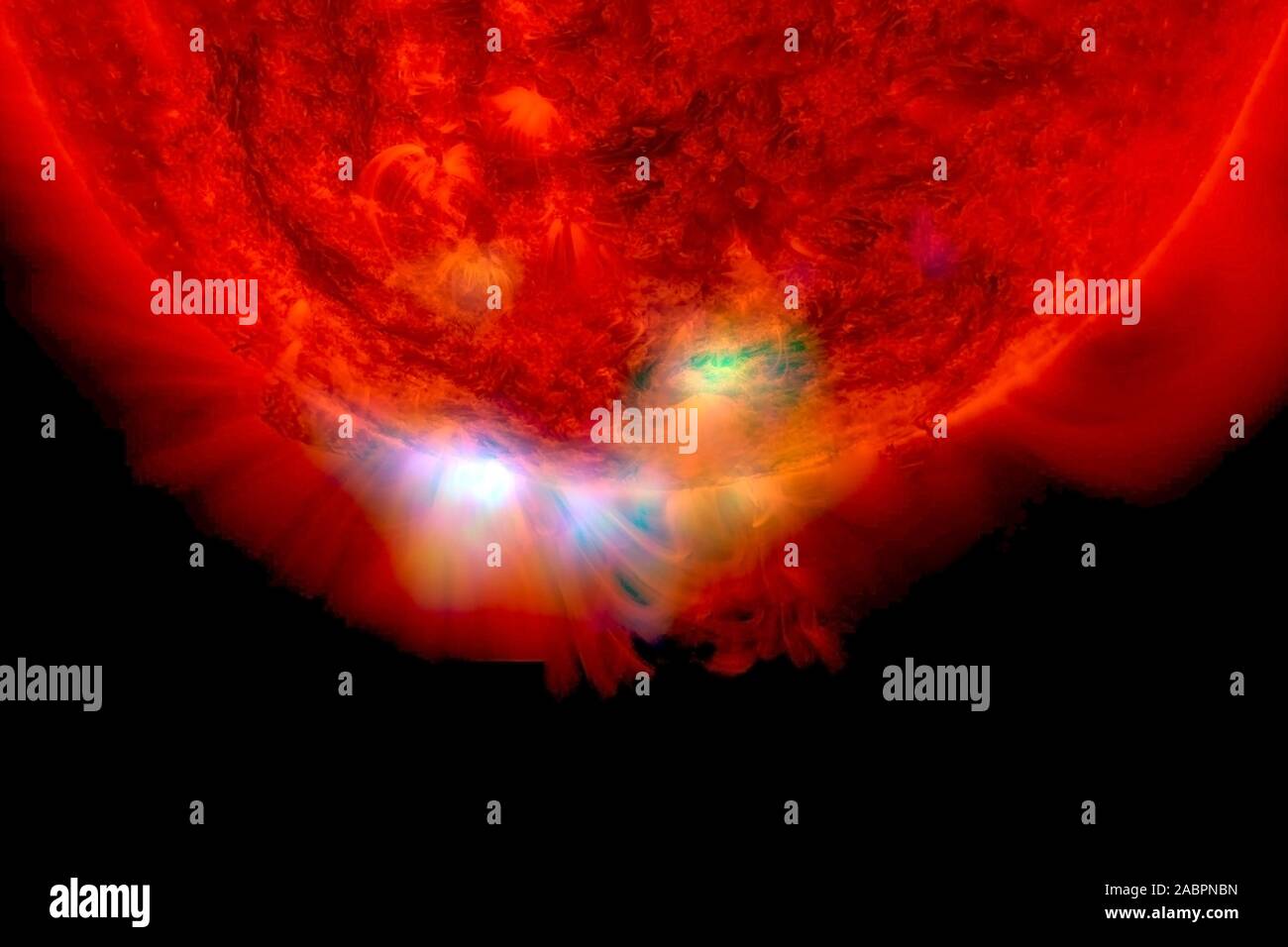 Hot sun, background. With the storms. Elements of this image were ...