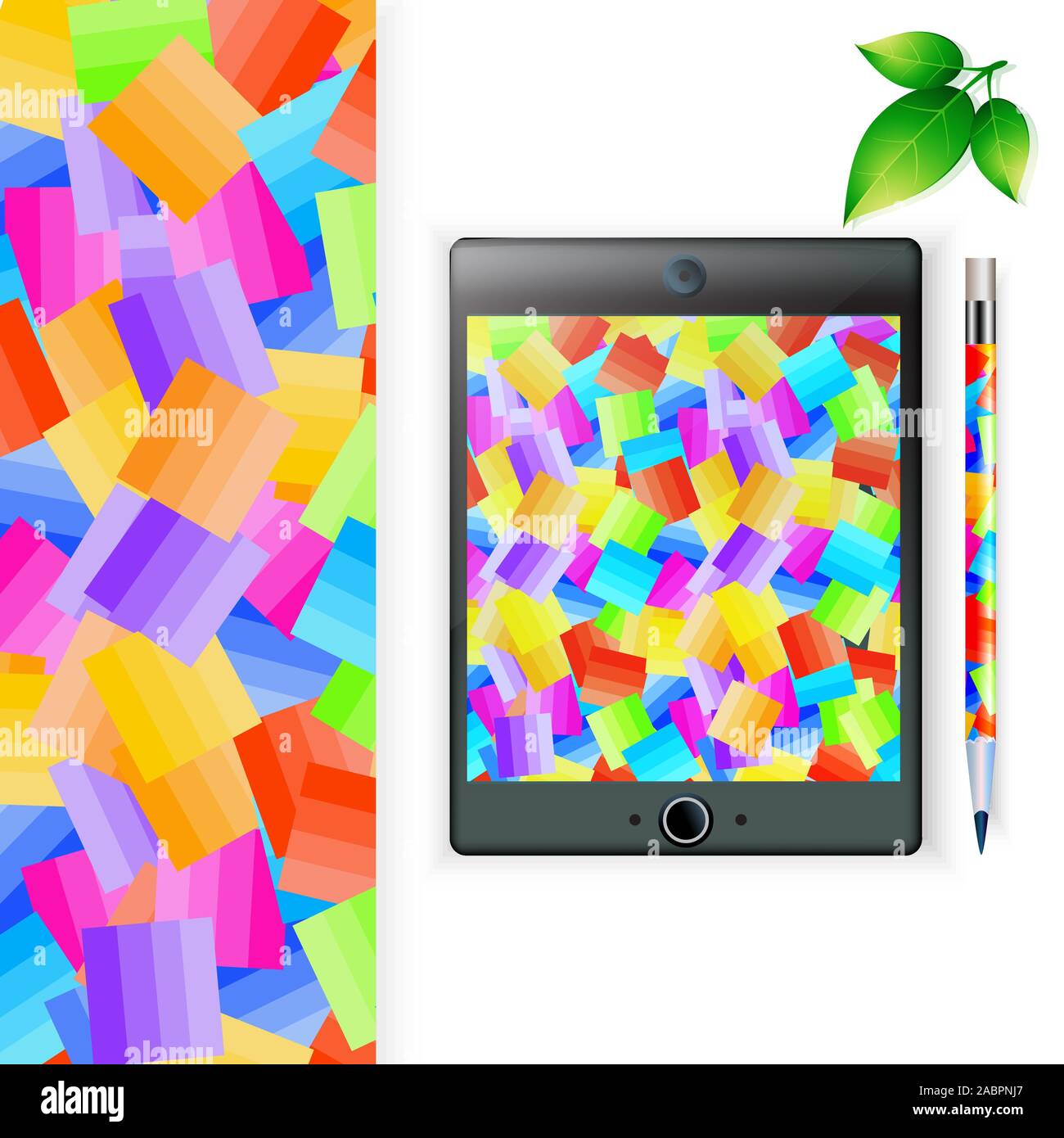 Background design with display project. Backdrop for tablet, telephone ...