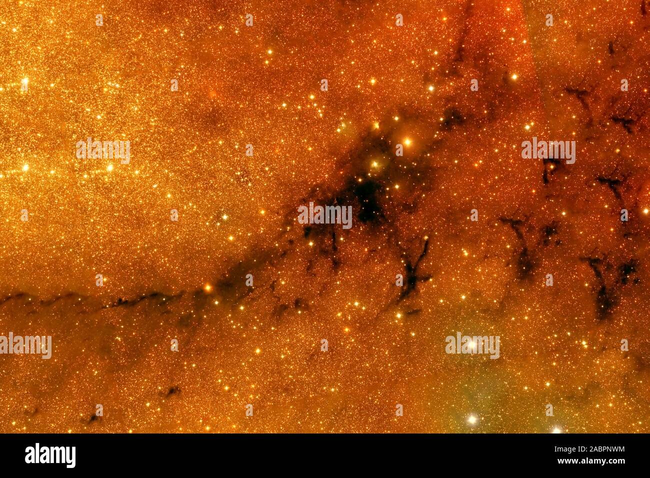 A beautiful orange, distant galaxy. Deep space. Elements of this image ...