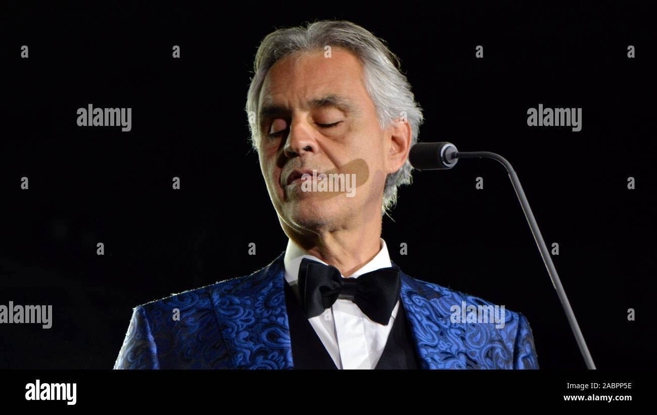 Italian artist andrea bocelli hi-res stock photography and images - Alamy