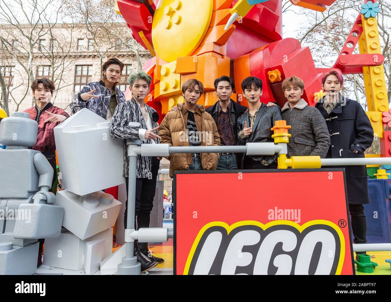 Lego parade float hi-res stock photography and images - Alamy