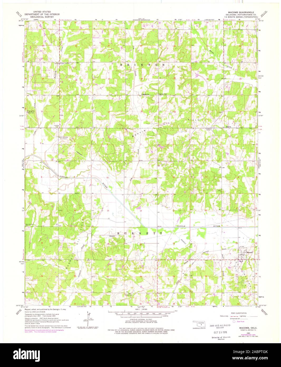 Macomb map hi-res stock photography and images - Alamy