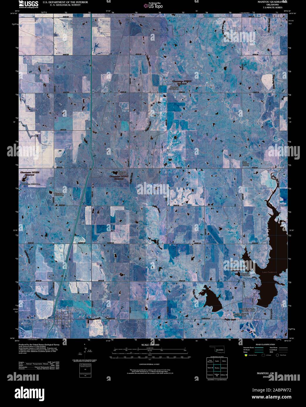 Map of manitou hi-res stock photography and images - Alamy