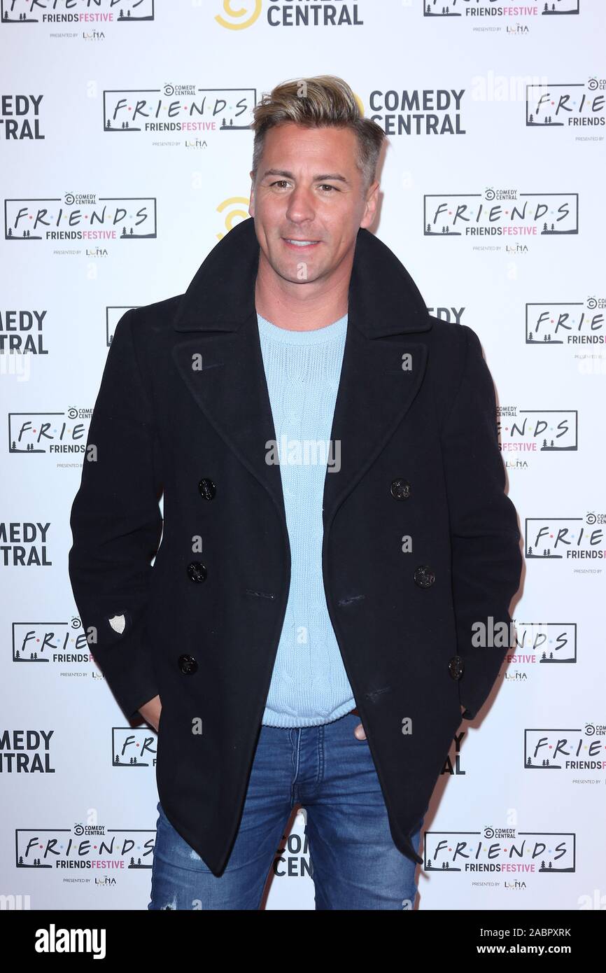 Matt Evers, FriendsFestive VIP launch party, The Truman Brewery, London ...