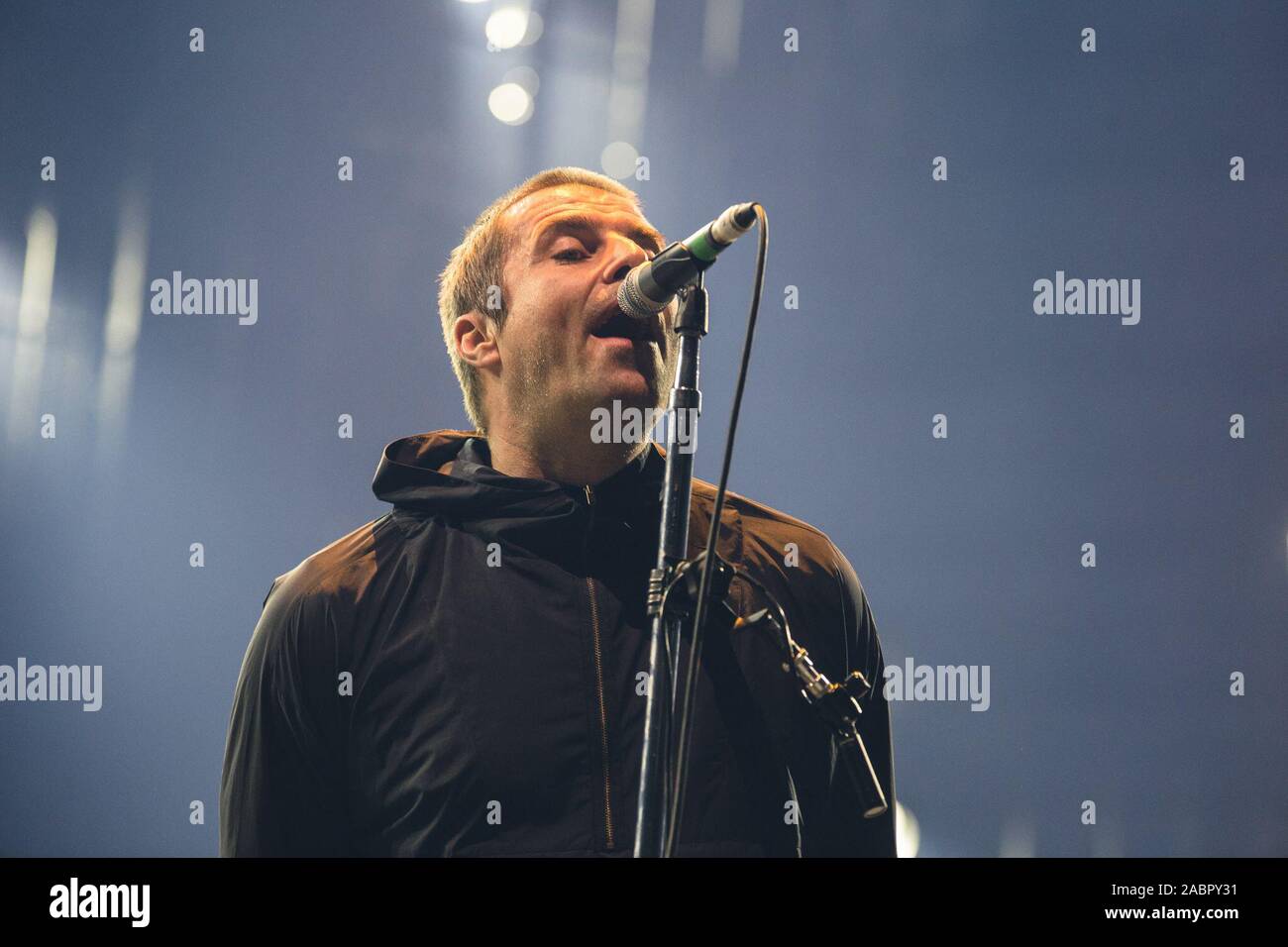 Oasis lead singer liam gallagher hi-res stock photography and images ...