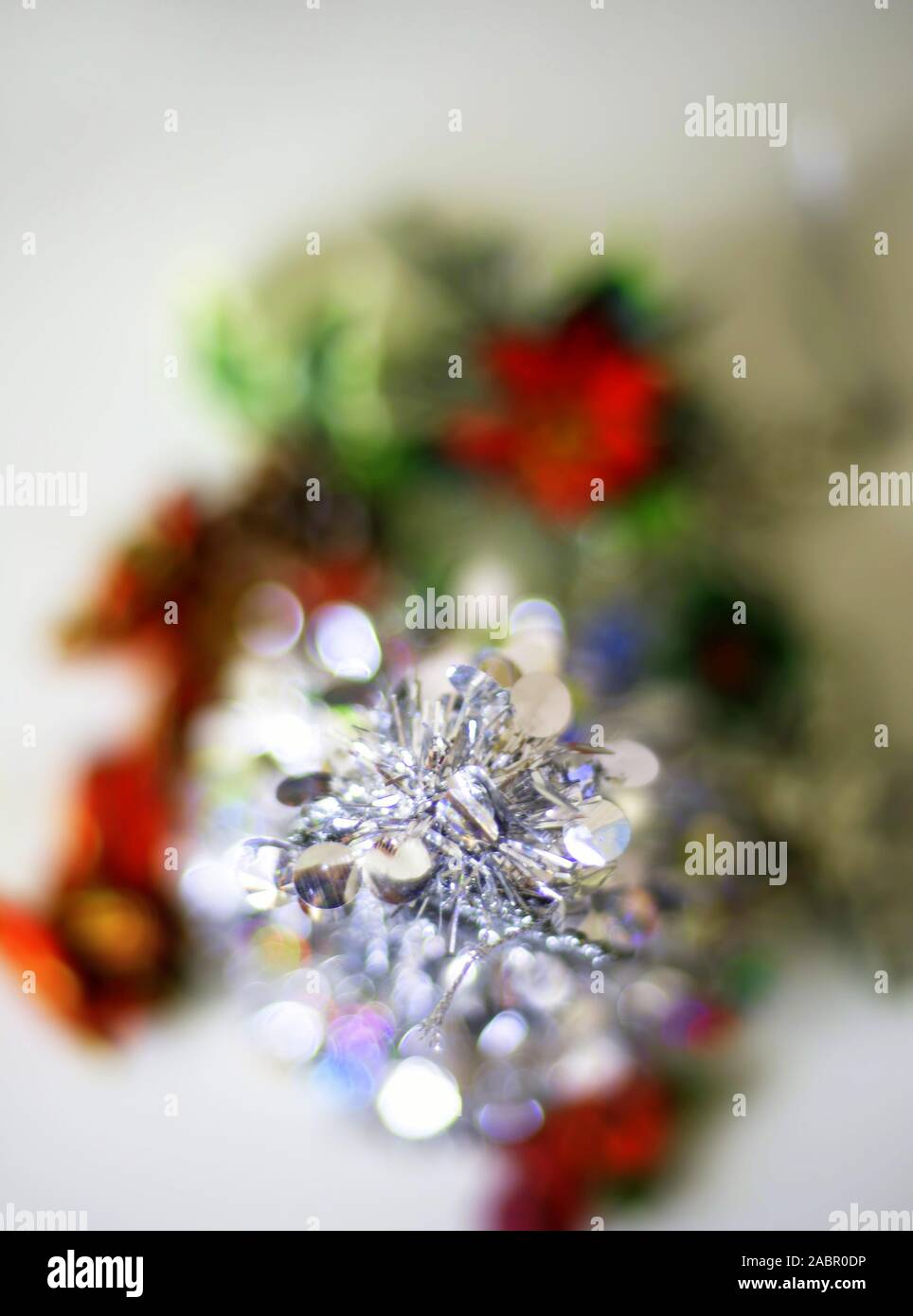 Macro vertical photograph taken from above of the top of a homemade ...