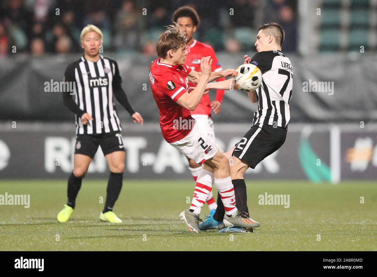 Slobodan urosevic of fk partizan hi-res stock photography and images ...