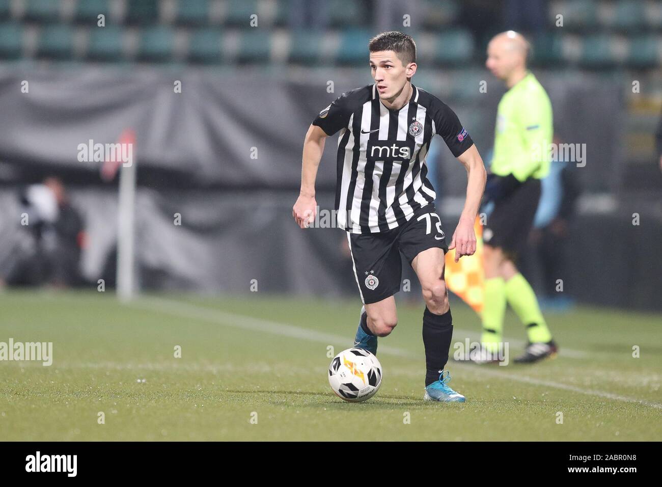 Slobodan urosevic of fk partizan hi-res stock photography and images ...