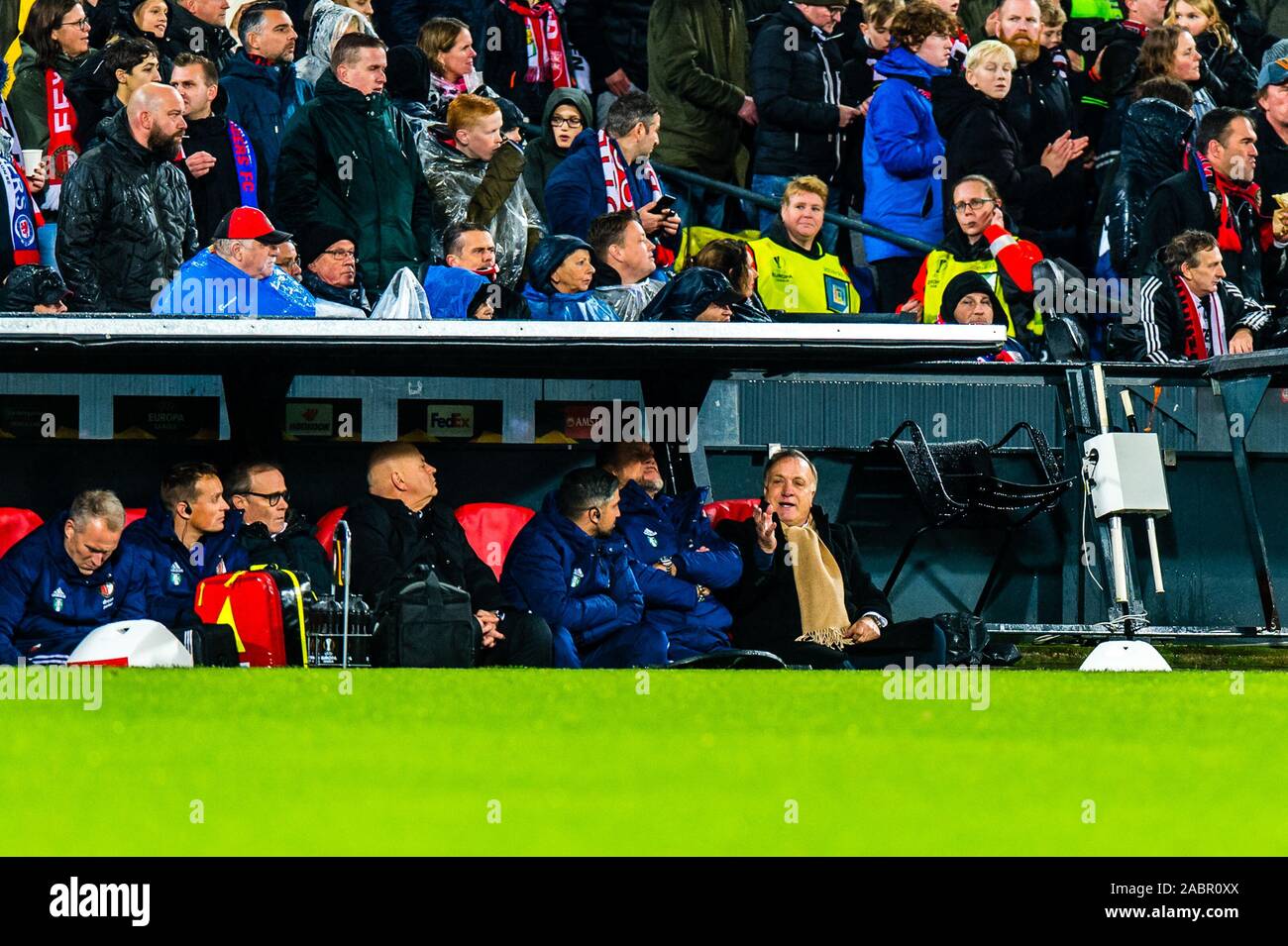 28 november 2019 Rotterdam, The Netherlands Soccer Europe League ...