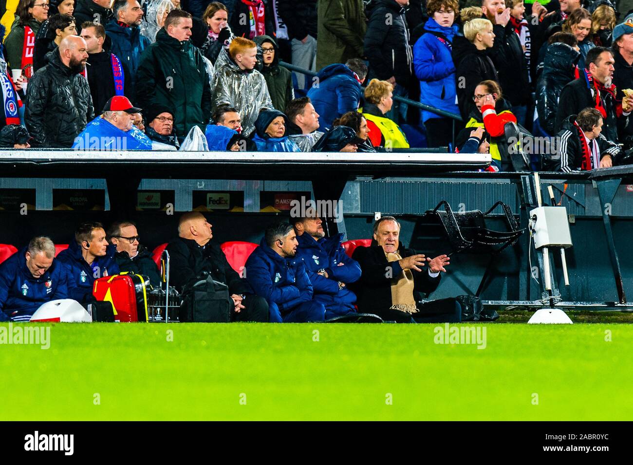 28 november 2019 Rotterdam, The Netherlands Soccer Europe League ...