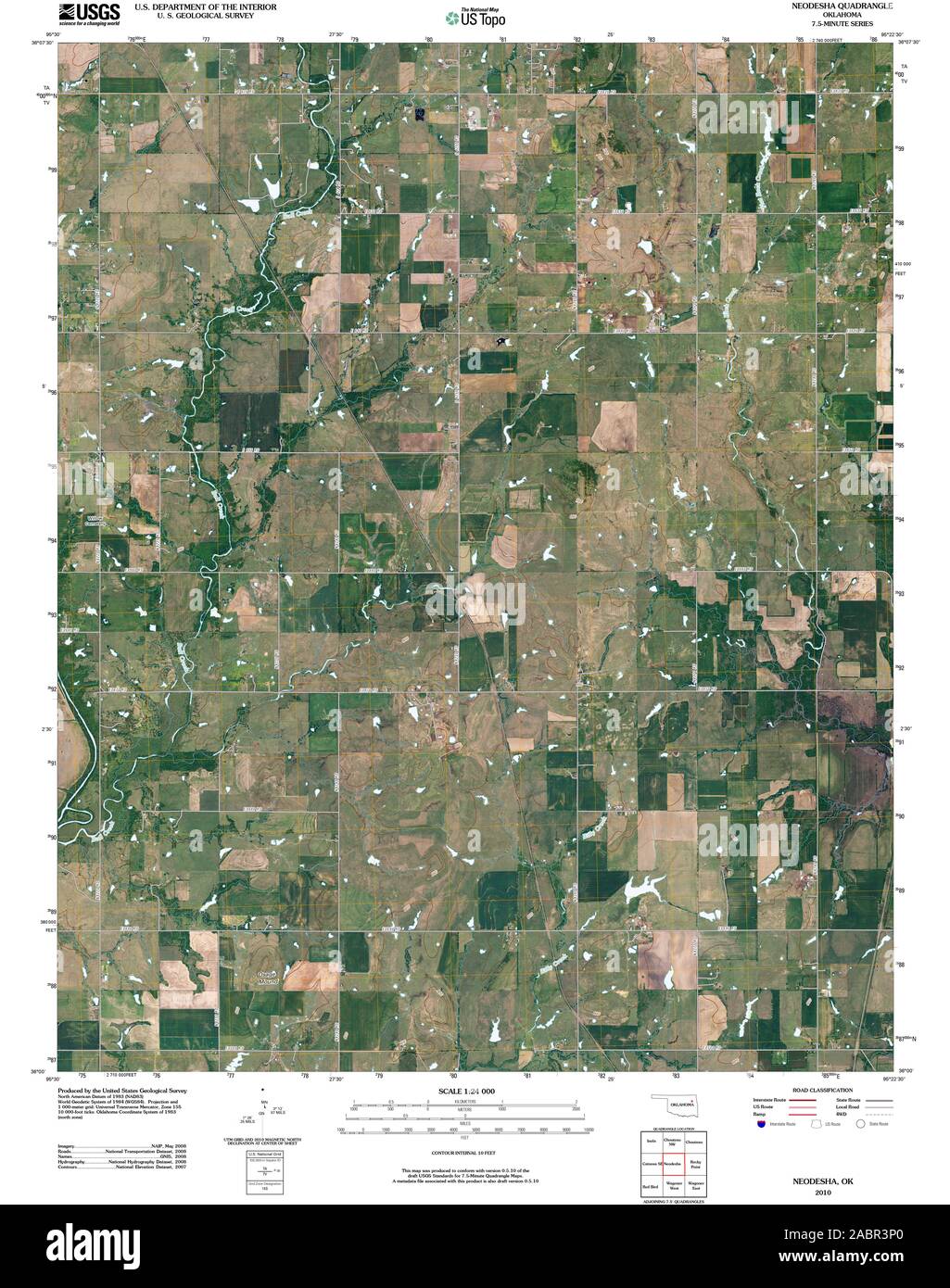 Map of neodesha hi-res stock photography and images - Alamy