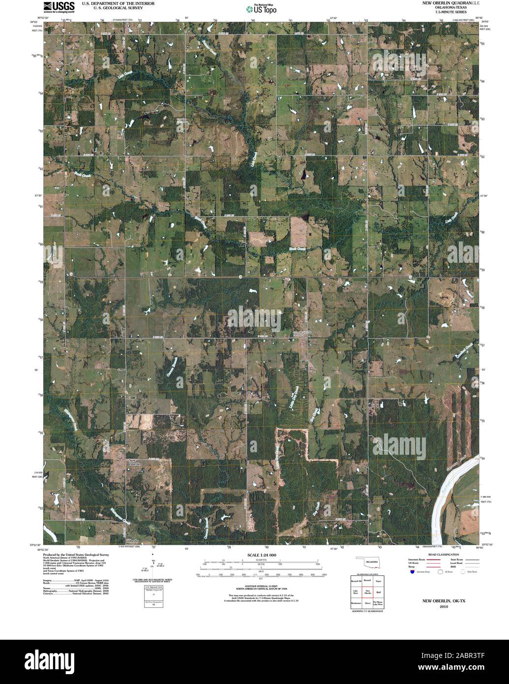 Map of oberlin hi-res stock photography and images - Alamy