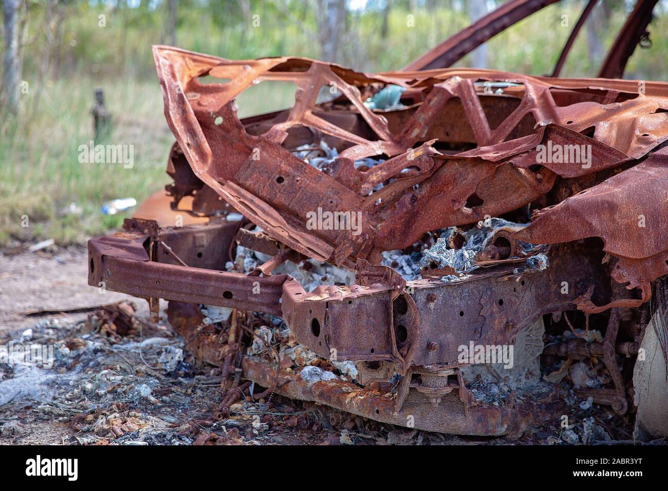 Burnt car texture hi-res stock photography and images - Alamy