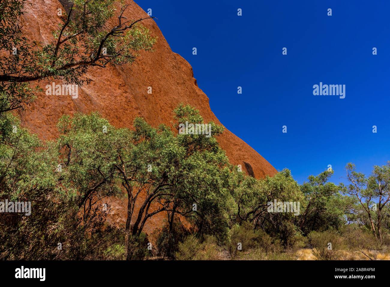 The Mala walk goes from the Mala carpark to Kantju Gorge along the base ...