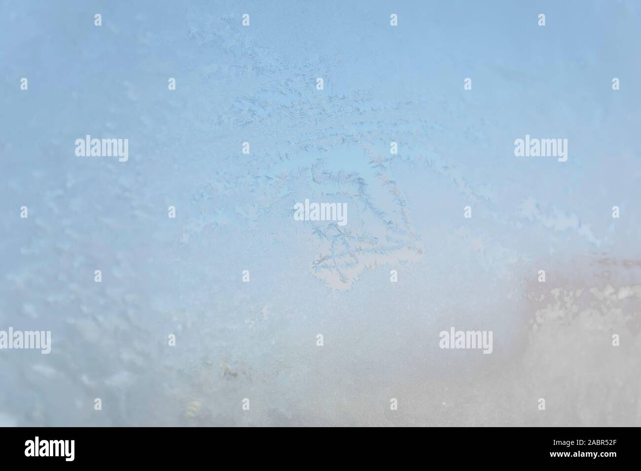 Texture of frost patterns on the window. Abstract winter background ...