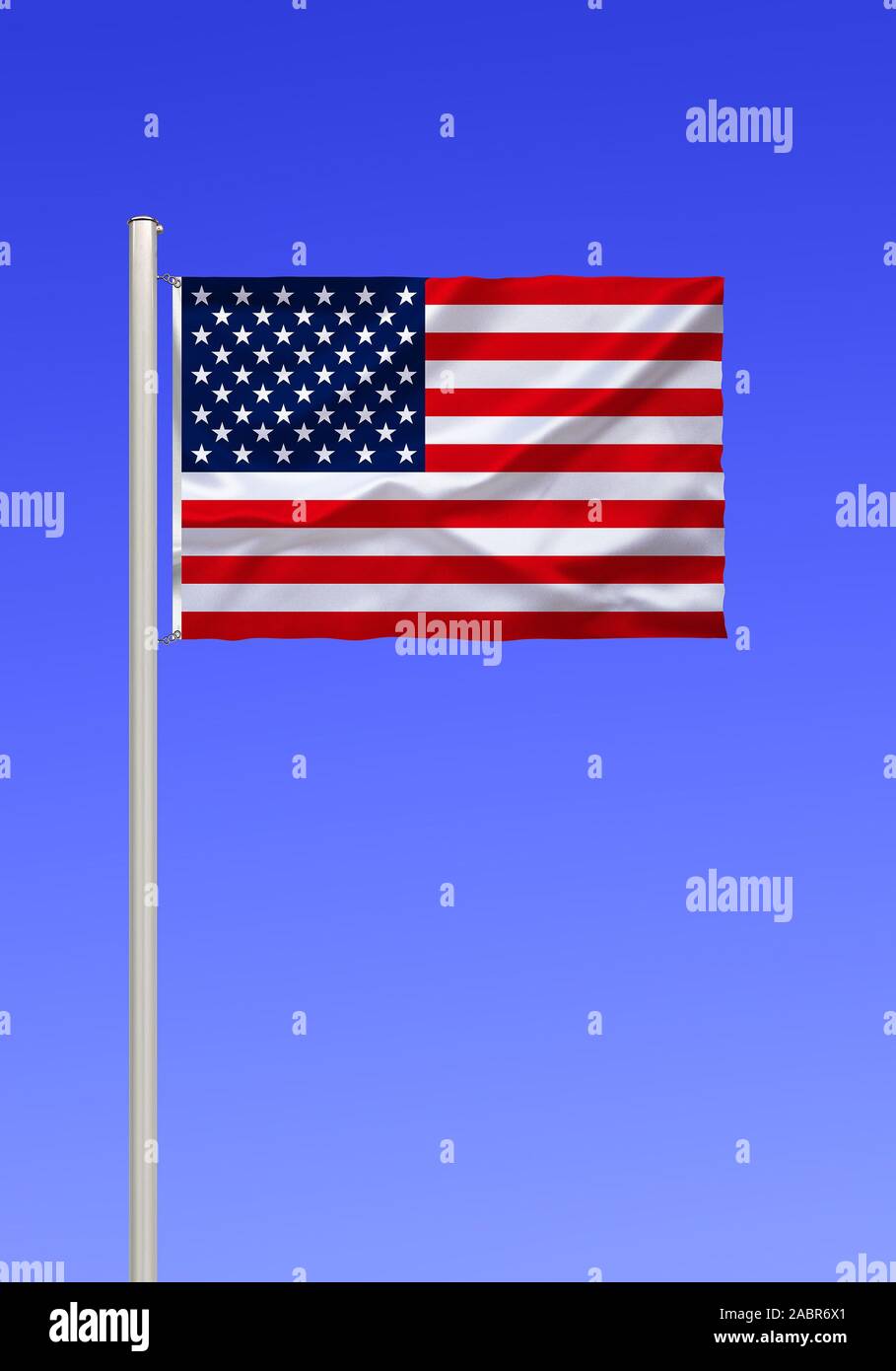 Flagge von USA Stock Photo - Alamy