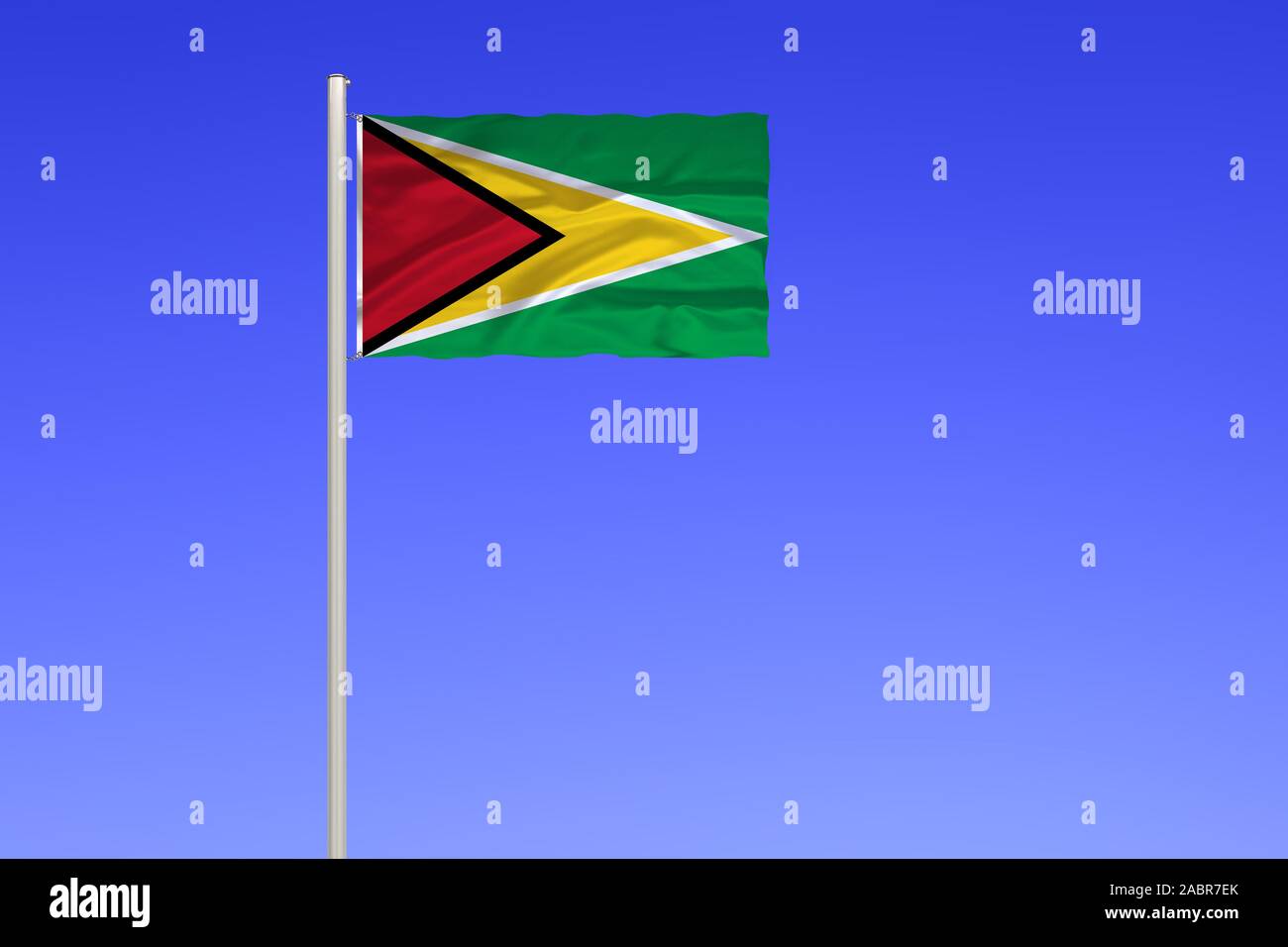Guyana flagge hi-res stock photography and images - Alamy