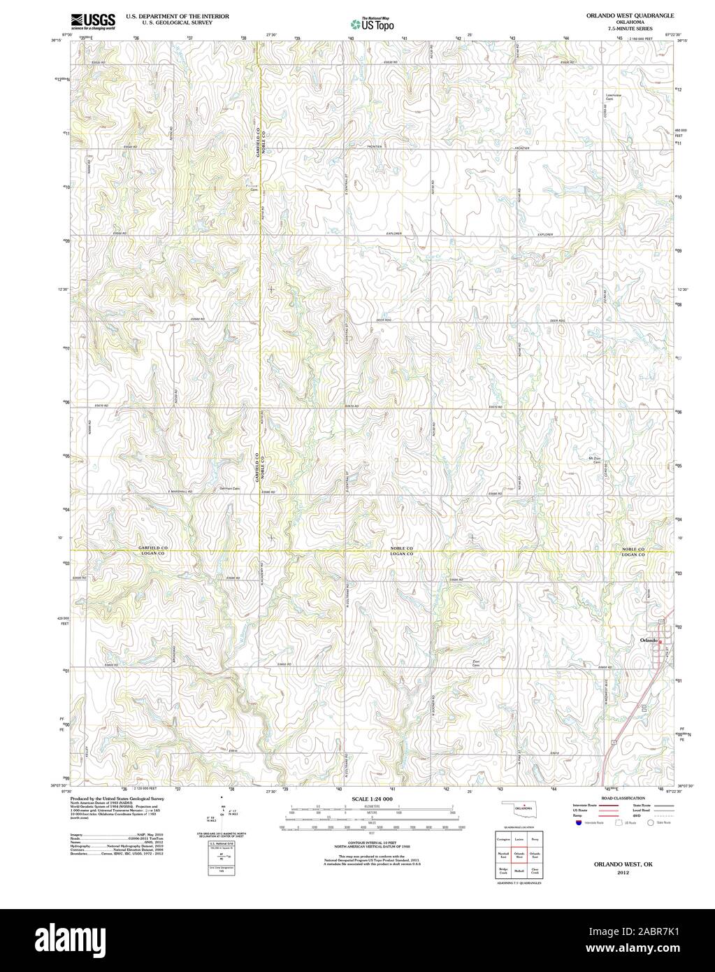 Orlando map Cut Out Stock Images & Pictures - Alamy