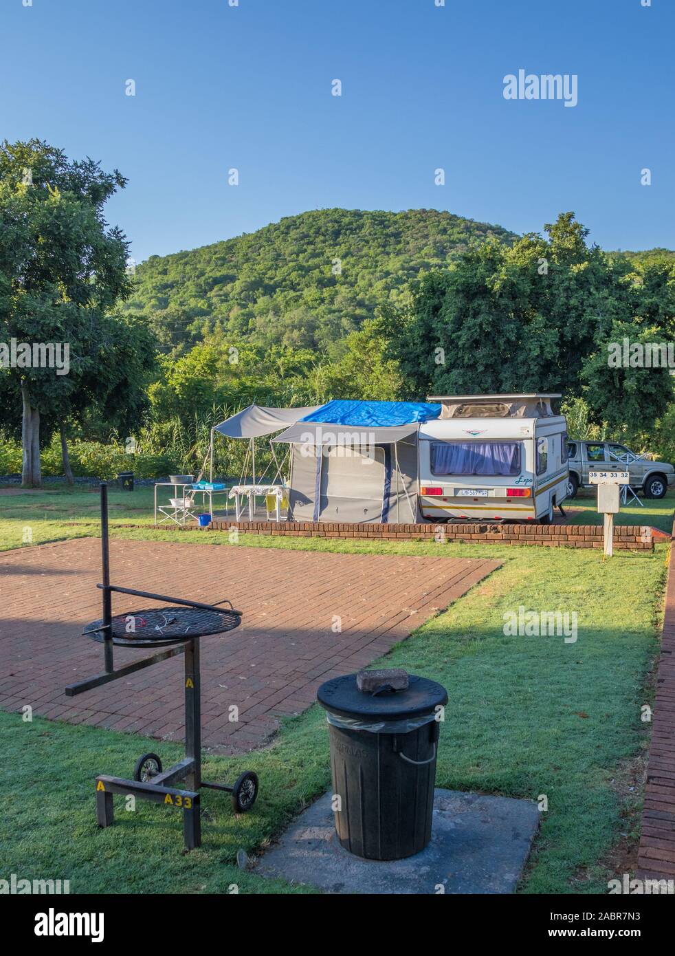 Mooinooi, South Africa - camping and caravanning is a popular family ...