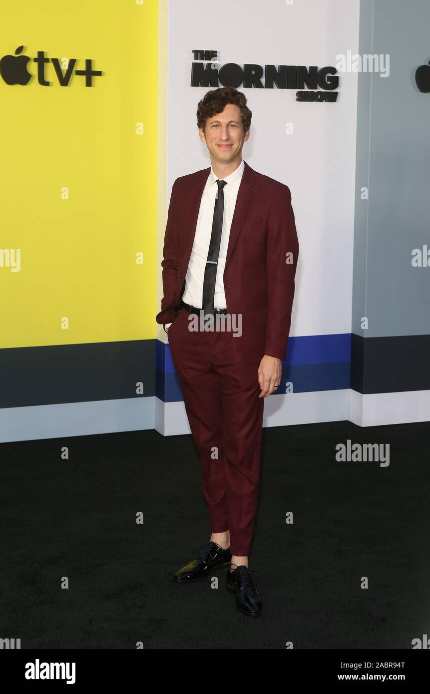 Red Carpet Premiere of APPLE’S “THE MORNING SHOW” Featuring: David ...