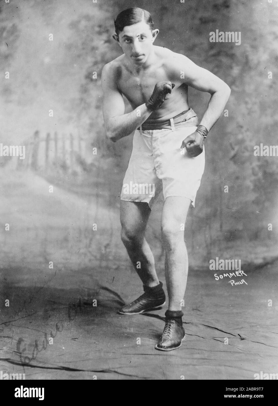 Boxer Eddie O'Keefe ca. 1910-1915 Stock Photo - Alamy